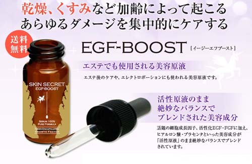 スキンシークレット EGF-BOOST イージーエフブーストの評判 - スキンシークレット EGF-BOOST イージーエフブーストの評判